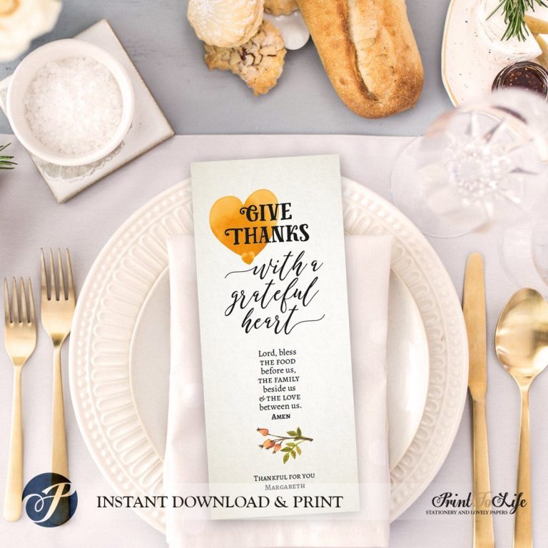 Thanksgiving Menu Template, Printable Menu, Thanksgiving Seating Menu ...