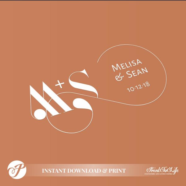 Infinity wedding logo, Elegant Infinity Collection, 4 extensions, Made ...