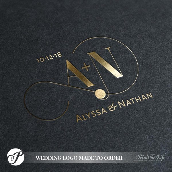 Infinity wedding logo, Elegant Infinity Collection, 4 extensions, Made ...