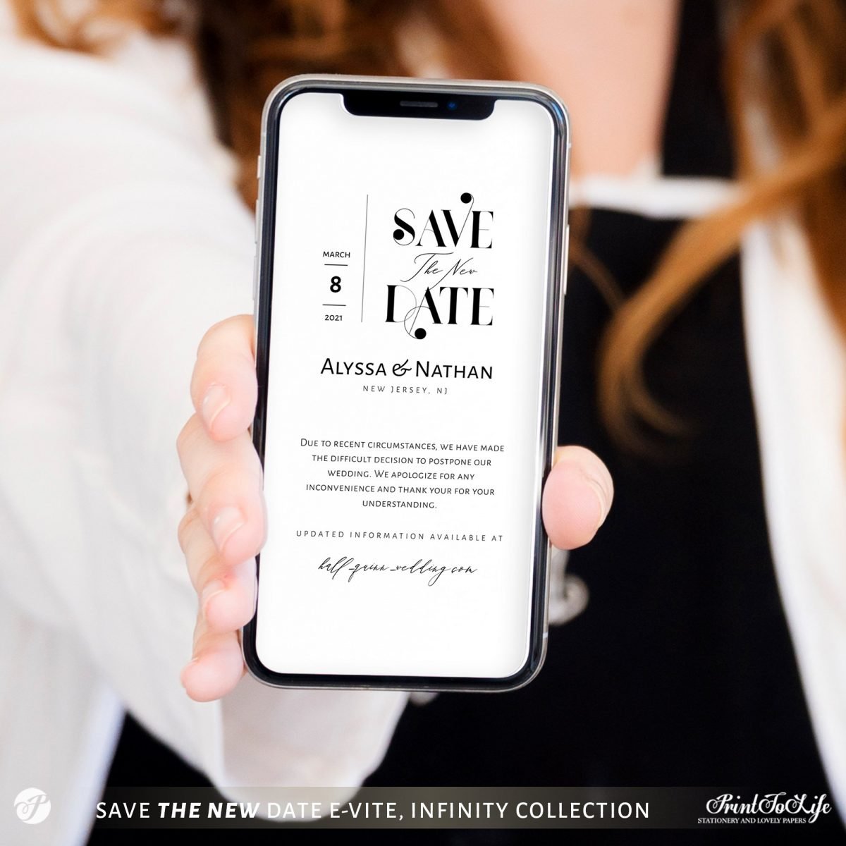 SAVE THE DATE cards and templates - by Printolife