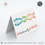 Personalized Mother's Day Step-Mom Card, Not technically my mom, but 1 ...