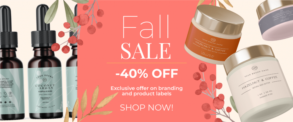 Fall SALE Branding discount: 40% OFF on Branding Products - by Printolife